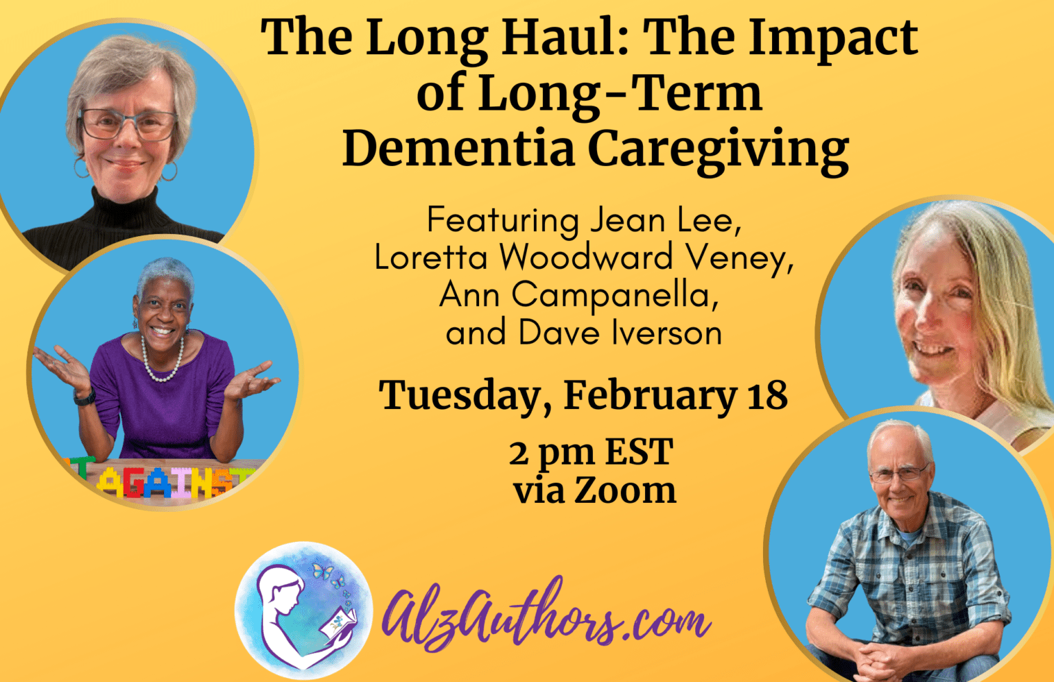 AlzAuthors Live! Presents The Long Haul: The Impact of Long-Term ...